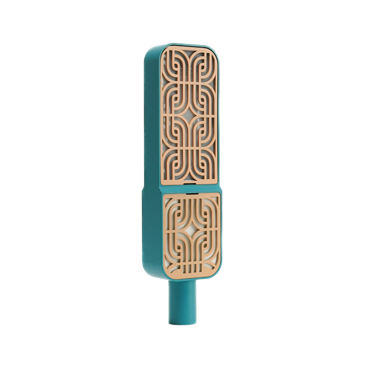 Teal Apricot Motif Ribbon Microphone – Ohma World