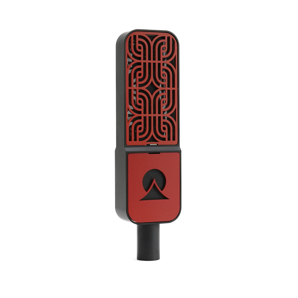 Red Black Motif Ribbon Microphone – Ohma World